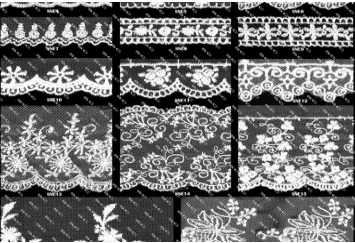 Net Embroidered Laces | Designer Net Lace – Lacework.in
